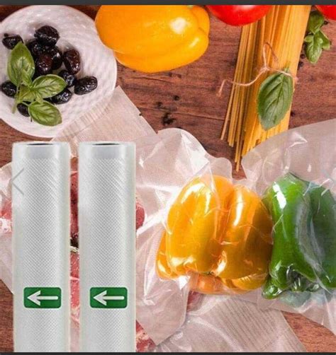 Вакуумные пакеты для продуктов 5 м х 25 см Вакуумные пакеты для вакууматора Id 1682697488