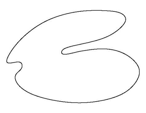 Printable Clam Template Free Template