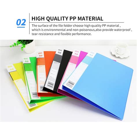 Tianse Ts 1603 Solid Color Stationery Files Folder Vicedeal