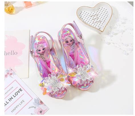 Badu Bg Обувки за парти за момичета Сандали на принцеса Кожени блестящи кристали Възел Детски