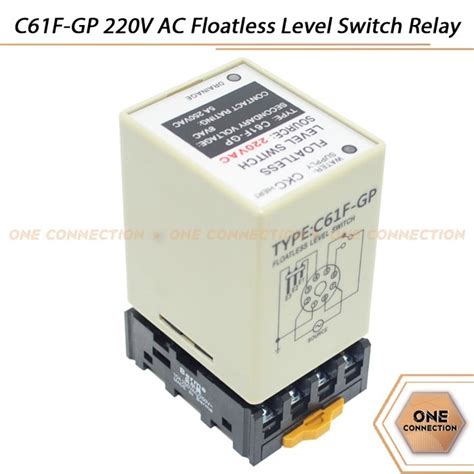 Jual C61F GP 220V AC Floatless Level Switch Relay Water Level Controller Kota Surabaya
