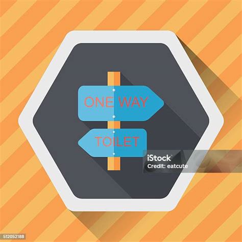이정표 평편 아이콘크기 긴 Shadow Eps10이 포함됩니다 거리에 대한 스톡 벡터 아트 및 기타 이미지 거리 교통 단일 객체 Istock