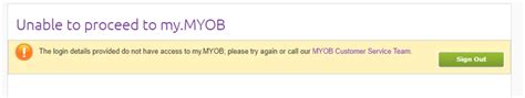 Cant Login To Mymyob Myob Community