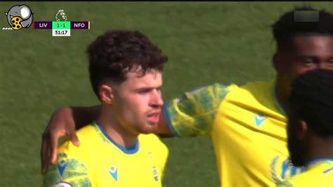 گل نکو ویلیامز ناتینگهام فارست فیلو