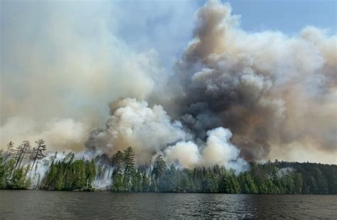 Forest Fire Forces Evacuation West Of Ottawa Cbc News