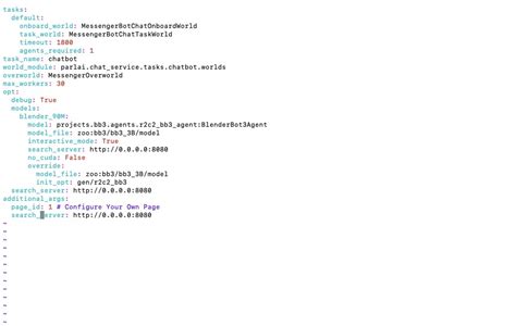 I M Using The Chatservice But I Get The Warning Issue Facebookresearch Parlai Github