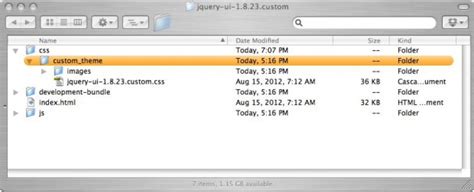 create and install your own jquery ui theme on your oscommerce template
