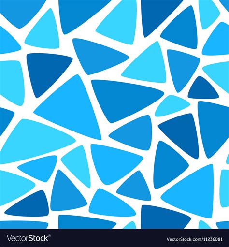 Abstract Colorful Mosaic Seamless Pattern Vector Image
