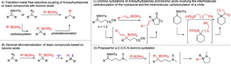 A Reductive Cross‐couplings Of N‐tosylhydrazones With Boronic Acids