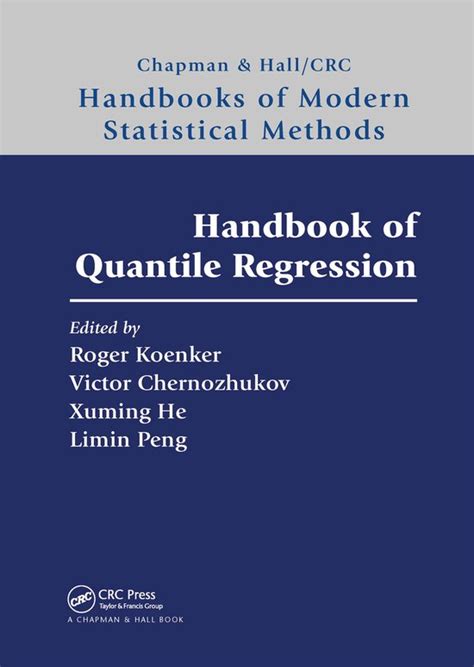 chapman and hall crc handbooks of modern statistical methods handbook of