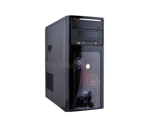 Computer System Unit Stock Image Image Of Flowers Casing 15986907