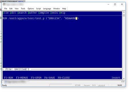 Progress Openedge Simple Utility With Input Parameter Each Forum Progress