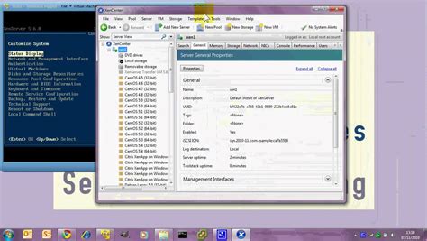 Installation XenServer 5 6 Sous VMWare Player Partie 2 YouTube