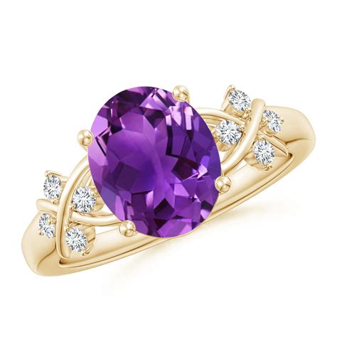 Amethyst Rings For Women Angara