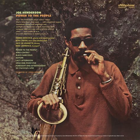Joe Henderson Joe Henderson Power To The People Jazz Dispensary