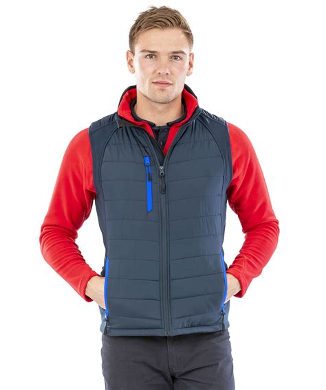 Compass Padded Softshell Gilet Xerosix Personalised Uniform