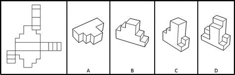 pattern folding 3d form development perceptual ability test pat