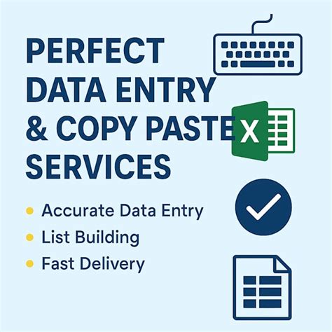 Do Accurate Data Entry Copy Paste Web Research And Excel Work By