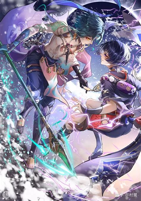 散兵x魈 花瓣网