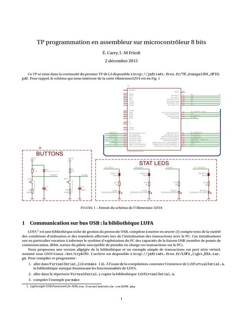 Tp Programmation En Assembleur Sur Microcontrôleur 8 Bits Pdf