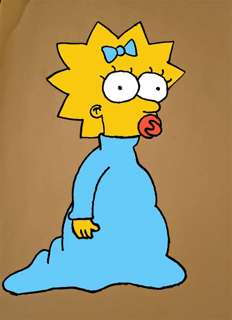 Maggie Simpson By Diskool97 On Deviantart