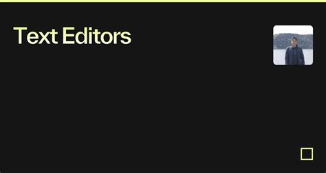 Text Editors Codesandbox