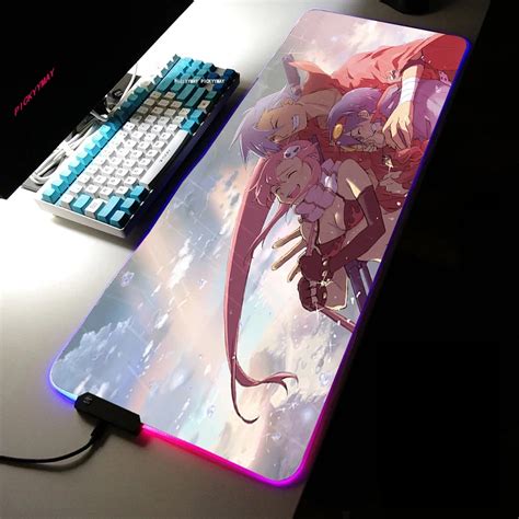 Hot Tengen Toppa Gurren Lagann Rgb Mousepad Gurren Lagann Merch