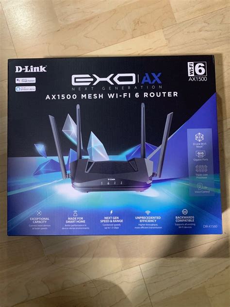 D Link Wifi 6 Router TV Home Appliances Electrical Adaptors Sockets On Carousell