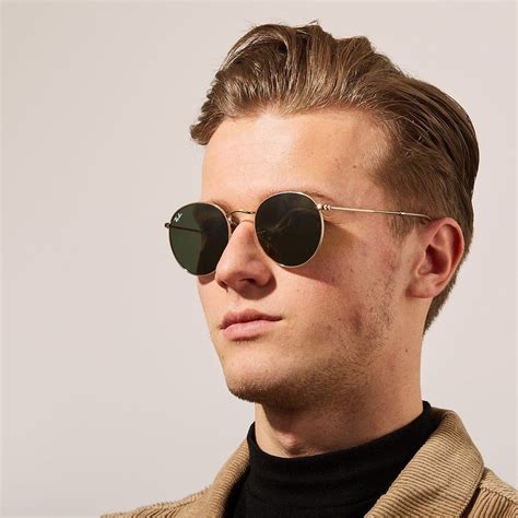 ray ban round metal gold frame rb3447 | Ray ban round metal, Ray bans ...
