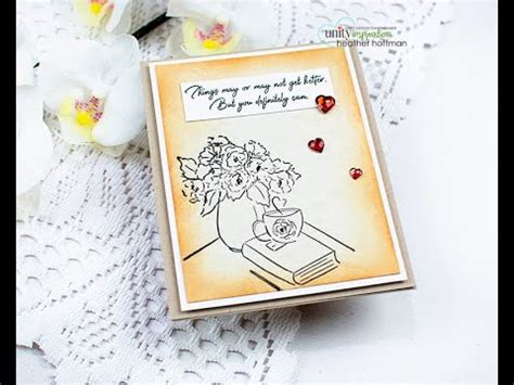 Unity Quick Tip Vintage Ink Blending Pop Of Color Unity Blog