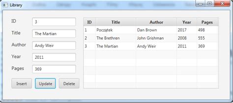 GitHub Miduraa11 Javafx Mysql Crud Simple Library CRUD App