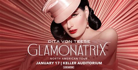 Dita Von Teese Glamonatrix TicketsWest