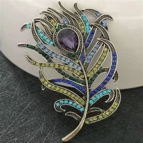 Peacock Feather Art Deco