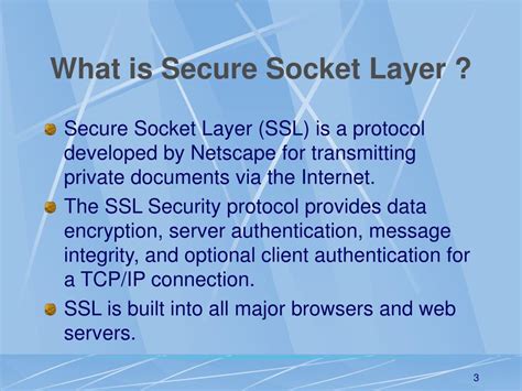 Ppt Secure Socket Layer Powerpoint Presentation Free Download Id