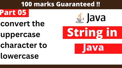 Convert The Uppercase Character To Lowercase Java ICSE Programs