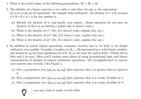 Solved What Is The Truth Values Of The Following Chegg Com