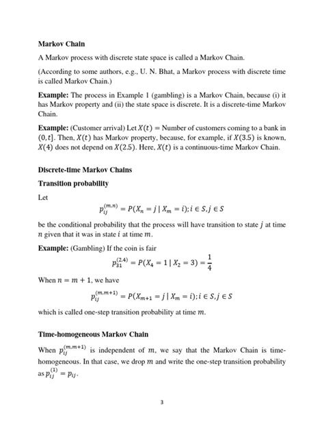 Stat 408 Part 2 Pdf Markov Chain Stochastic Process