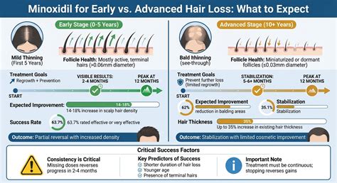 Minoxidil For Early Vs Advanced Hair Loss Oana Posts
