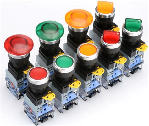 按钮开关的分类和技术参数 颖鑫电子