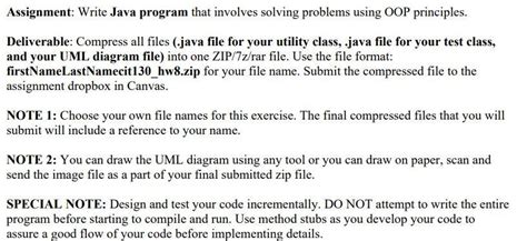 Solved Assignment Write Java Program That Involves Solving
