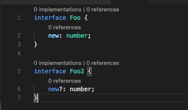 New Property Breaks Highlighting Issue 605 Microsoft TypeScript