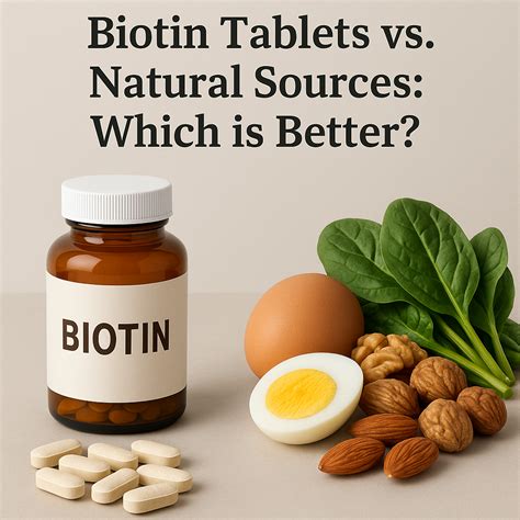 Biotin Tablets Vs Natural Sources Best Choice