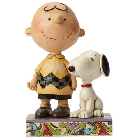 Jim Shore Peanuts Snoopy And Charlie Brown Toyslife