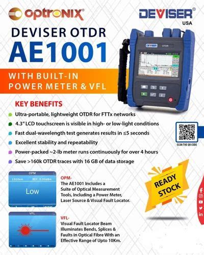 Optical Time Domain Reflectometer Optical Time Domain Reflectometers Manufacturer From Jaipur