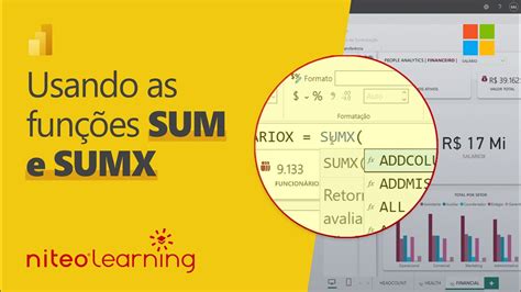 Função Dax Como Usar Sum E Sumx No Power Bi Youtube