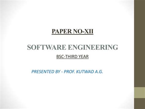 Software Engineering Practice Pptx