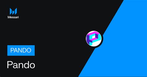 Pando Price Pando To Usd Research News And Fundraising Messari