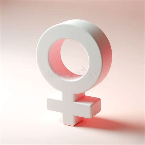 3d Female Gender Symbol Ai Generated Stock Illustration Illustration Of Card Abstract 301794551