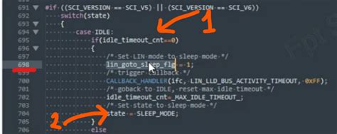 How To Determin If Lin Command From Master Is Off By Using S12zvm Lin