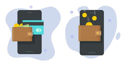 머니 월렛 가상 디지털 캐쉬백 소득 아이콘 벡터 모바일 휴대 전화 앱 그래픽 일러스트레이션 현금 이체 수신 또는 인출 온라인 거래 휴대폰 예금 저축 이미지 0명에 대한 스톡